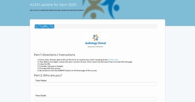 ACEN update for April 2025